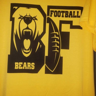 Bear-football-design Png, Eps, Ai, Dxf, Png, Pdf, Jpg and Svg Files for ...