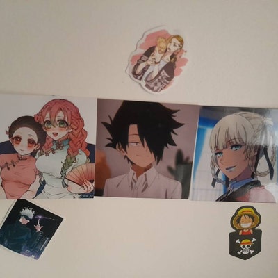 Anime Keychains Stainless Silver Chain Anime - Etsy