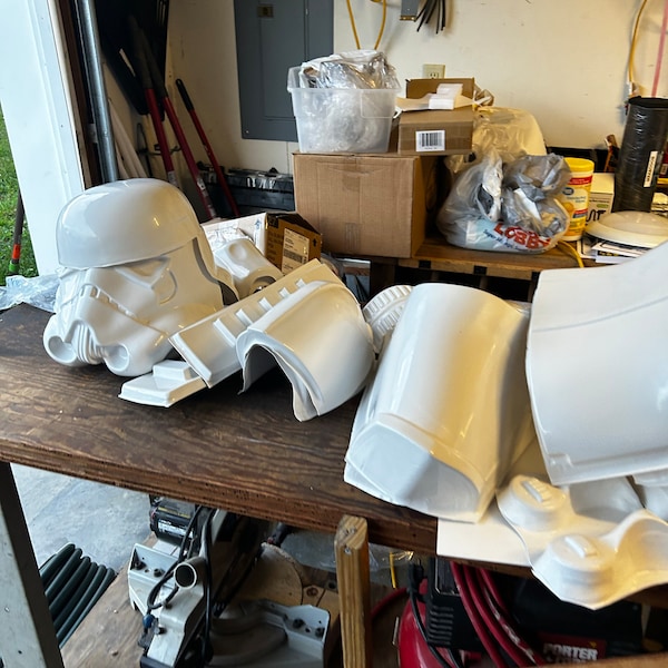 Star Wars Stormtrooper Armor Kit Idealized Version Glossy ABS UV Stable ...