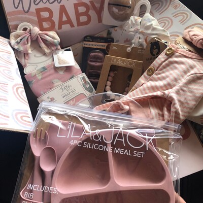 Care Package Sticker Kit Welcome Baby/baby Shower/gift/baby Girl/baby ...