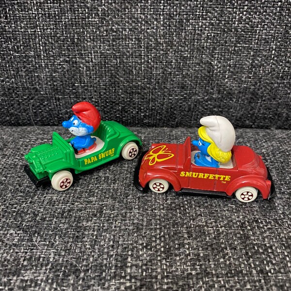 F&B-0803 Smurfs Collection Pick Your Pre-owned Vintage Smurf Schleich ...
