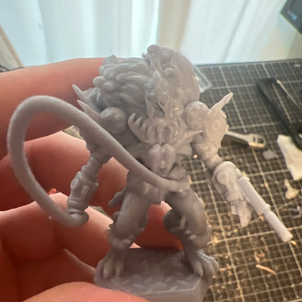 Custom 3D Printed RPG Miniatures: High-detail Personalized Figurines ...