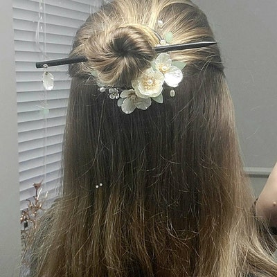 Lotus Hair Stick Flower Hairpin Chinese Hairpin Retro Hair - Etsy