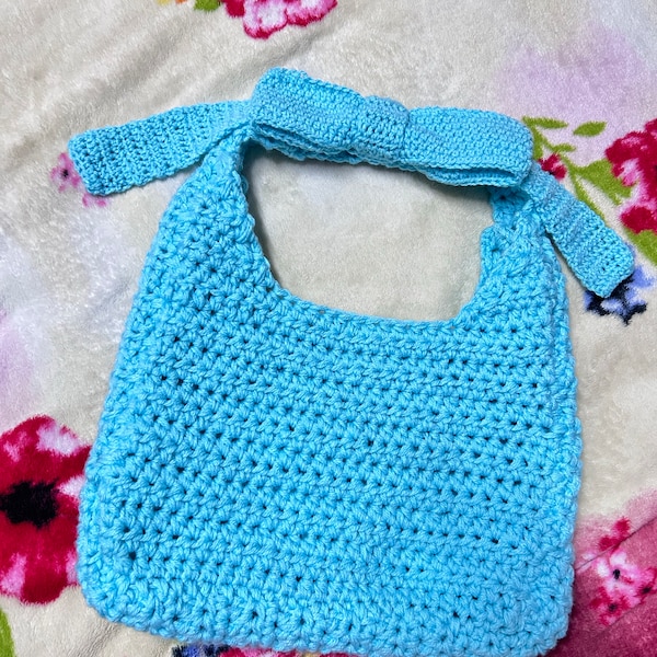 PDF Big Bow Bag Crochet Pattern | Cute Advanced Beginner Project | Tote ...