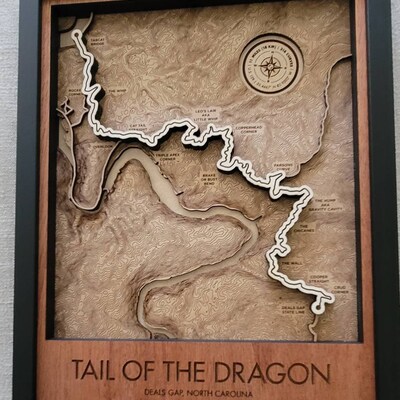 Circuit De Monaco 3D Wood Track Map F1 Wall Art Customizable - Etsy