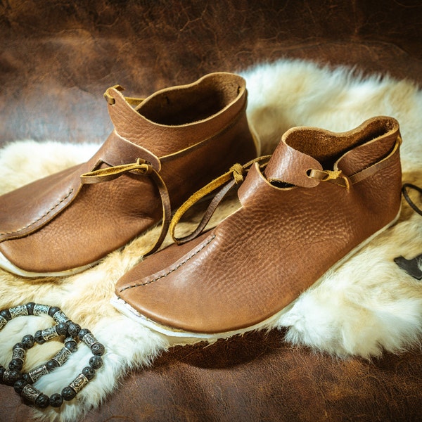 Viking Leather Ankle Turn Shoe Digital Pattern + Video Size EU36 to ...