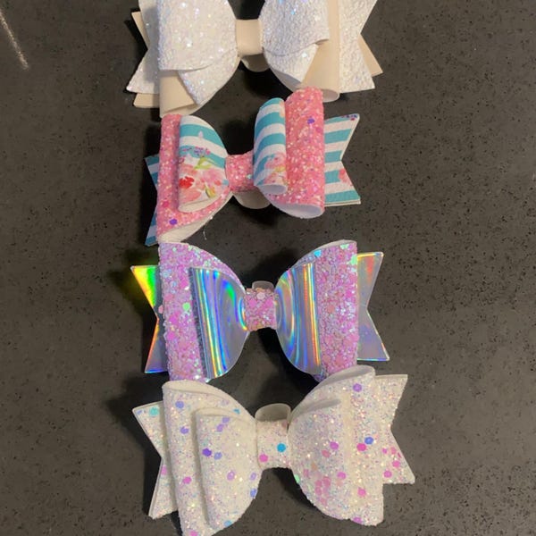 Black Glitter Straw Bow Straw Bow Topper Starbucks Straw Accessory ...