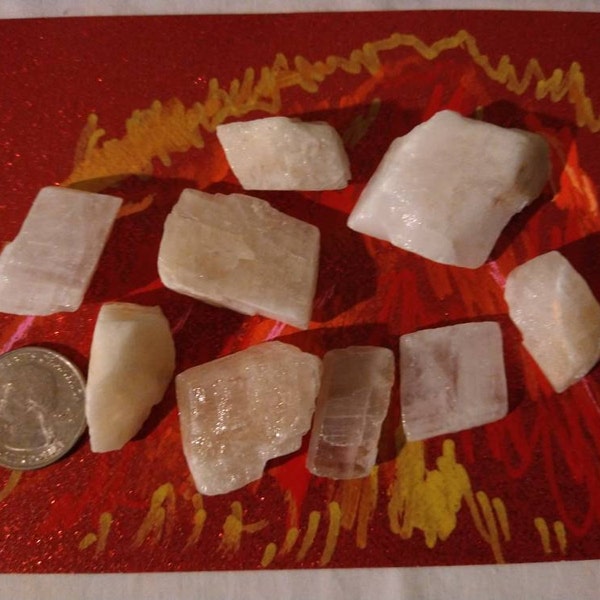 Raw Cubic White Calcite, Rough Calcite Stones, Rough Calcite, Cubic ...