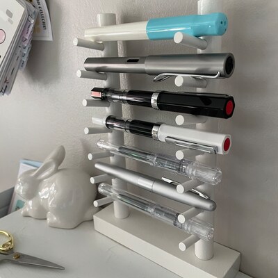 Custom TV Tray Holder Solid Handcrafted Maple Wood With Wood Dowel Pin ...