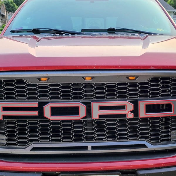 2015-2020 Ford F-150 Paramount Raptor Style Aftermarket Grille Letter ...