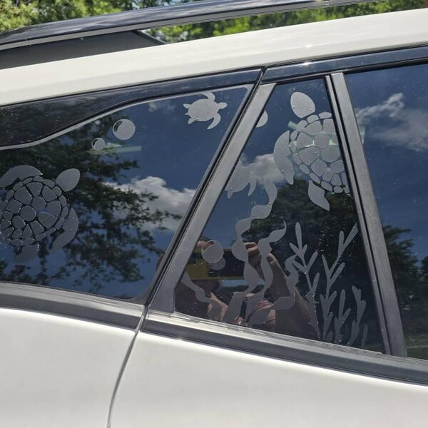 Aliens and Ufos Gas Cap Car Decal, Car Window Decal, Vinyl Decal ...