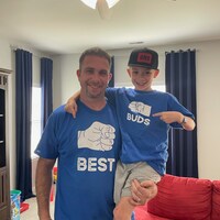 Pop Pop and Grandson Best Buds for Life Shirt Best Buds - Etsy