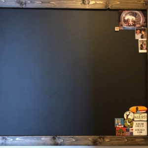 Huge Chalkboard 48x36 MAGNETIC, Kitchen Menu Chalkboard, Big Chalkboard ...