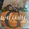 Welcome Door Sign With Magnetic Bows / Door Sign / Interchangeable Bows ...
