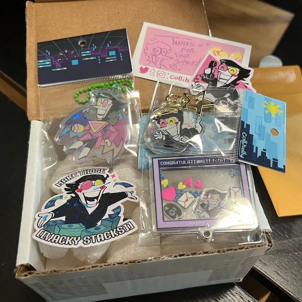 Spamton Deltarune Shaker Charm Keychain - Acrylic Openable Charm - 2 ...