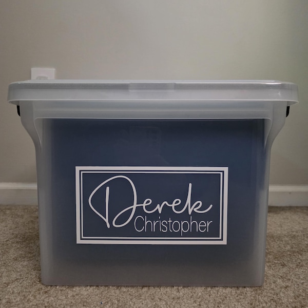 Kids File Box LEGAL SIZE FOLDERS Milestone Tote Memory Box Keepsake ...