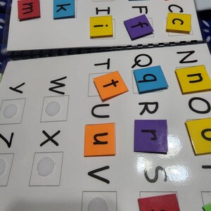 2D Shape Matching Task Box Activity Set Montessori Learning - Etsy