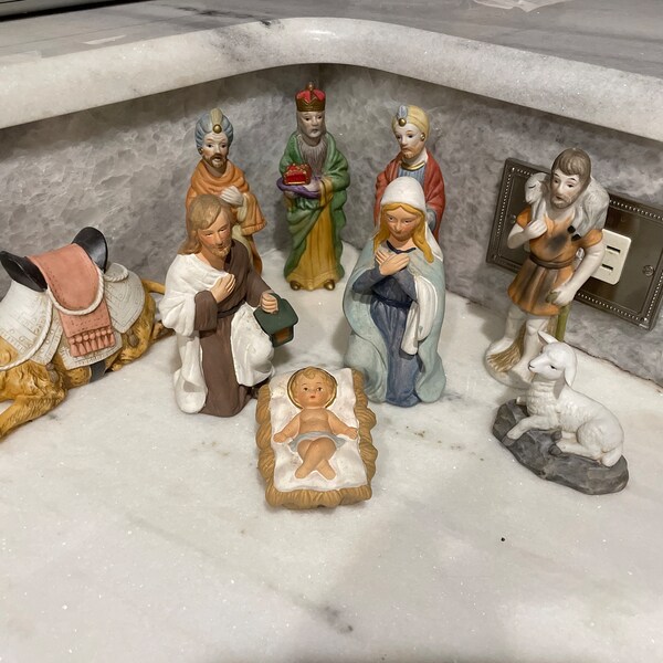 1989 Franklin Mint Treasures of King Tut Miniature Collectable Mirror ...