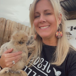 Jesus and Chickens T-shirt, Chicken Lover Shirt, Gift for Chicken Owner ...