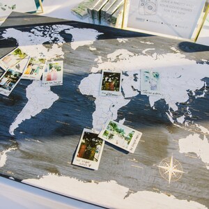 Our Adventures World Map Map for Couple Who Love Traveling. | Etsy