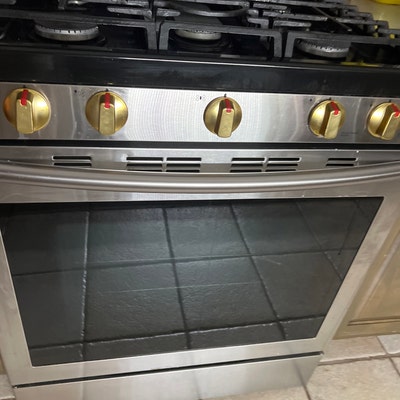 Matte Gold Universal Stove Knobs - Etsy