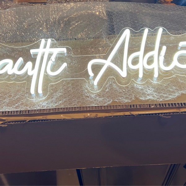 Custom Led Logo Neon Sign, Custom Business Brand, Neon Sign for Office ...