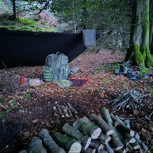 Bushcraft Waxed Canvas Ground Mat 30x30 XL Sit Mat. Camp Mat - Etsy