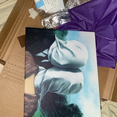 The Lovers 1928 by Rene Magritte Fine Art Famous Painting Artwork ...