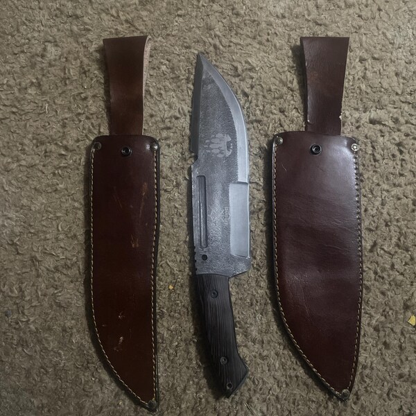 Hand-carved Axe With Mountain Goat Design | 22" Rosewood Handle | 7 ...