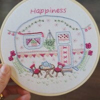 Tea Time Hand Embroidery Pattern - Etsy Canada