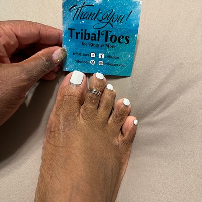 How to Find Your Adjustable Toe Ring Size - Etsy