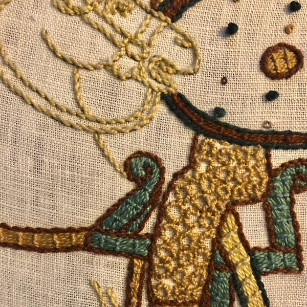 The Archer - Medieval Embroidery Kit - Etsy