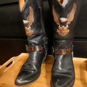 CUSTOMIZABLE Custom Leather Boot Harness Set - Etsy