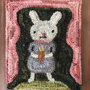 Star Rug Company Garden Rabbit Rug Hooking Pattern - Etsy