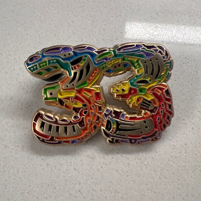 Melting Duck Luvaduckie V2 Pin green Twiddle Pin - Etsy