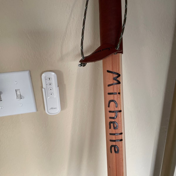 Standing Black Bear, Natural Earth Tones Poplar Wood Walking Stick ...