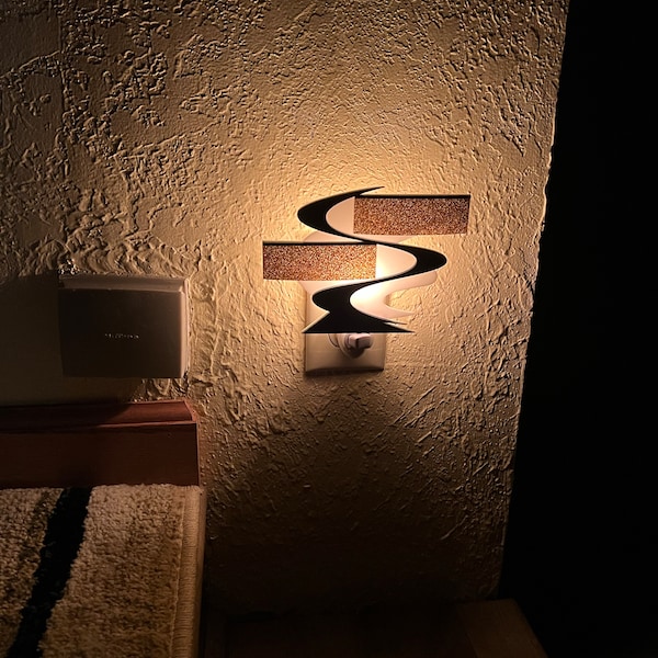 Mid Century Modern Night Light "z Lux" Design | Luxcraft Majestic ...