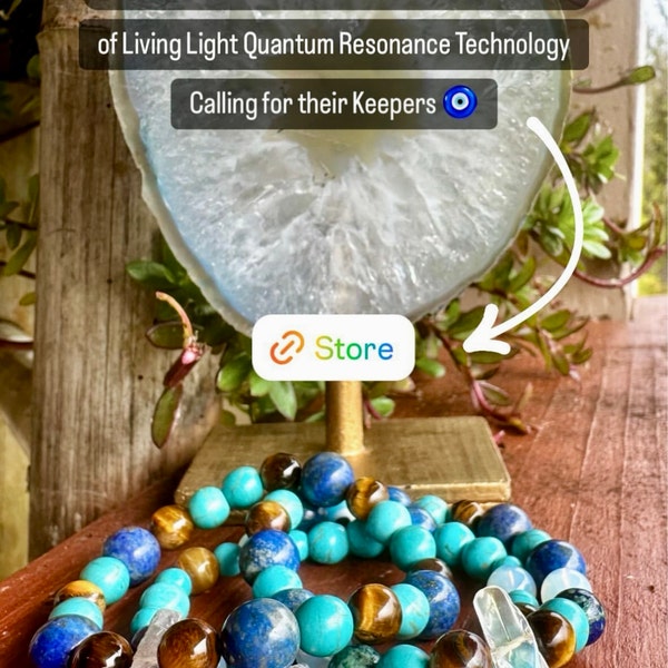 CUSTOM Cosmic Wand and Quantum DNA Sequencer Necklace - Living Light ...