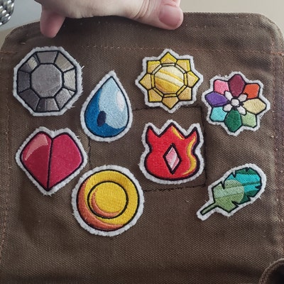 Embroidered Pokemon Pokeball Iron-on Patch - Etsy