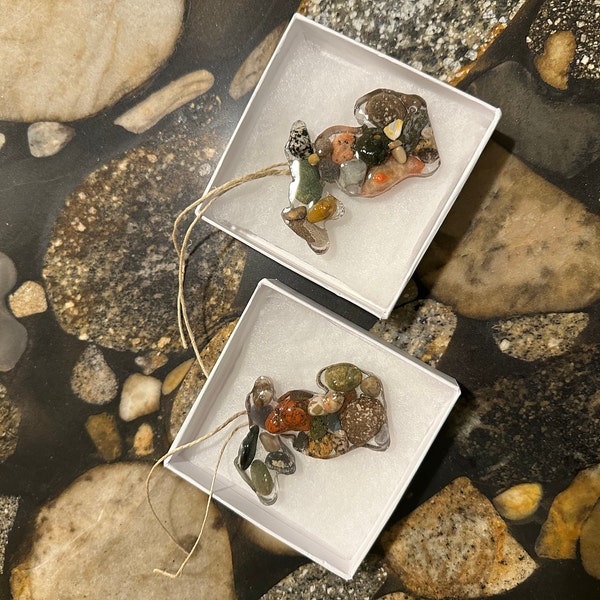 Michigan Stone Magnets| Lake MI Shoreline Petoskey Stone Magnet | Lake ...