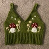Crochet Alien Crop Top, Bralette - Etsy