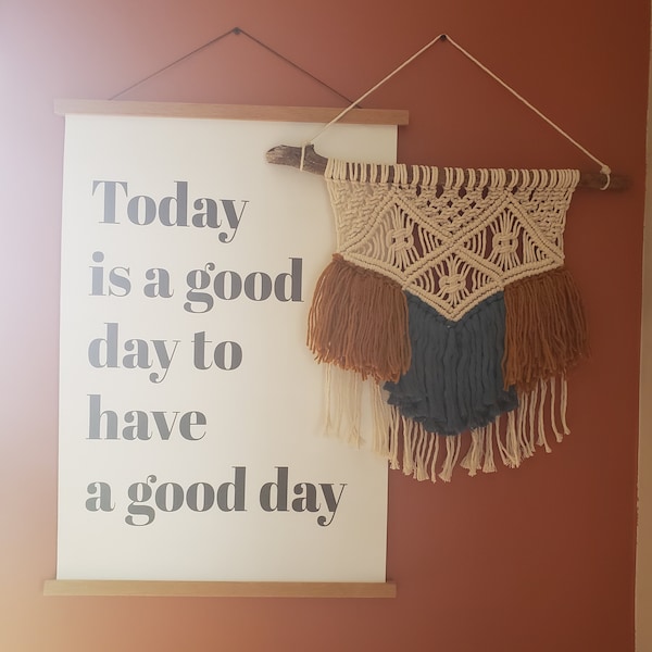 Today is A Good Day to Have A Canvas Hanger | Inspirational Living Room ...