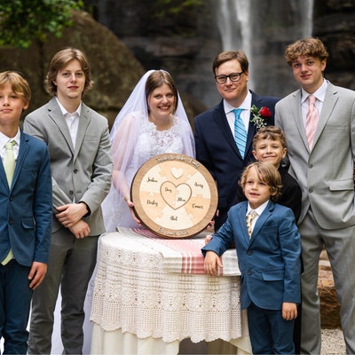 Unity or Family Puzzle, Blended Family, Unity Alternative, Wedding ...