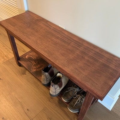 40 Inch Storage Bench in Your Choice of Color - Etsy