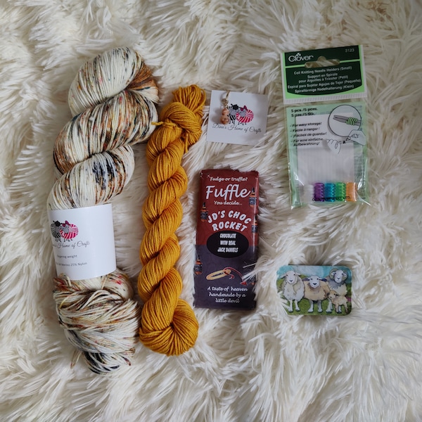Mystery Yarn Box, Monthly Yarn Box, Yarn Subscription, Surprise Yarn ...