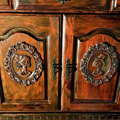 6.25 Nevermore/skullraven Edgar Allan Poe Resin Statue Many Colors ...