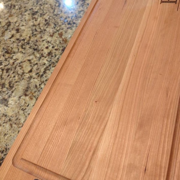 Large Personalized Cutting Board, BBQ Grill Accessory, Pellet Smoker ...
