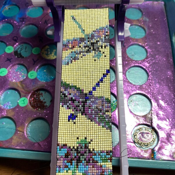 Loom and Peyote Stitch Bracelet Patterns - PP2 - Wide and Narrow ...