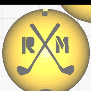 Golf Ball Stencil Triangle Alignment - Etsy