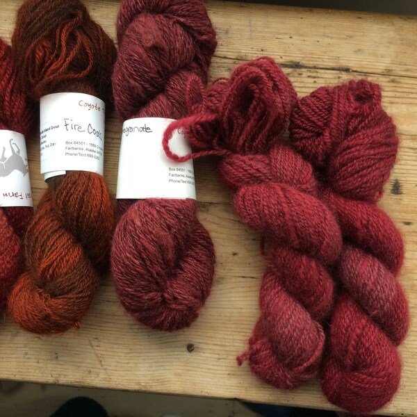 Chernofski Harbor Sheep 50% , Raw Merino 50per. blanks/130yds/3oz/1ply ...
